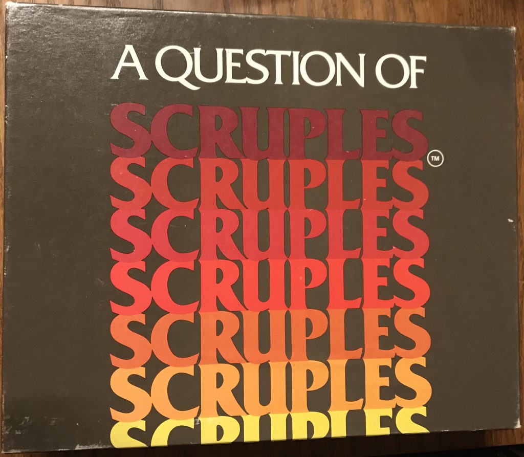 Review: A Question of Scruples | Idle Remorse