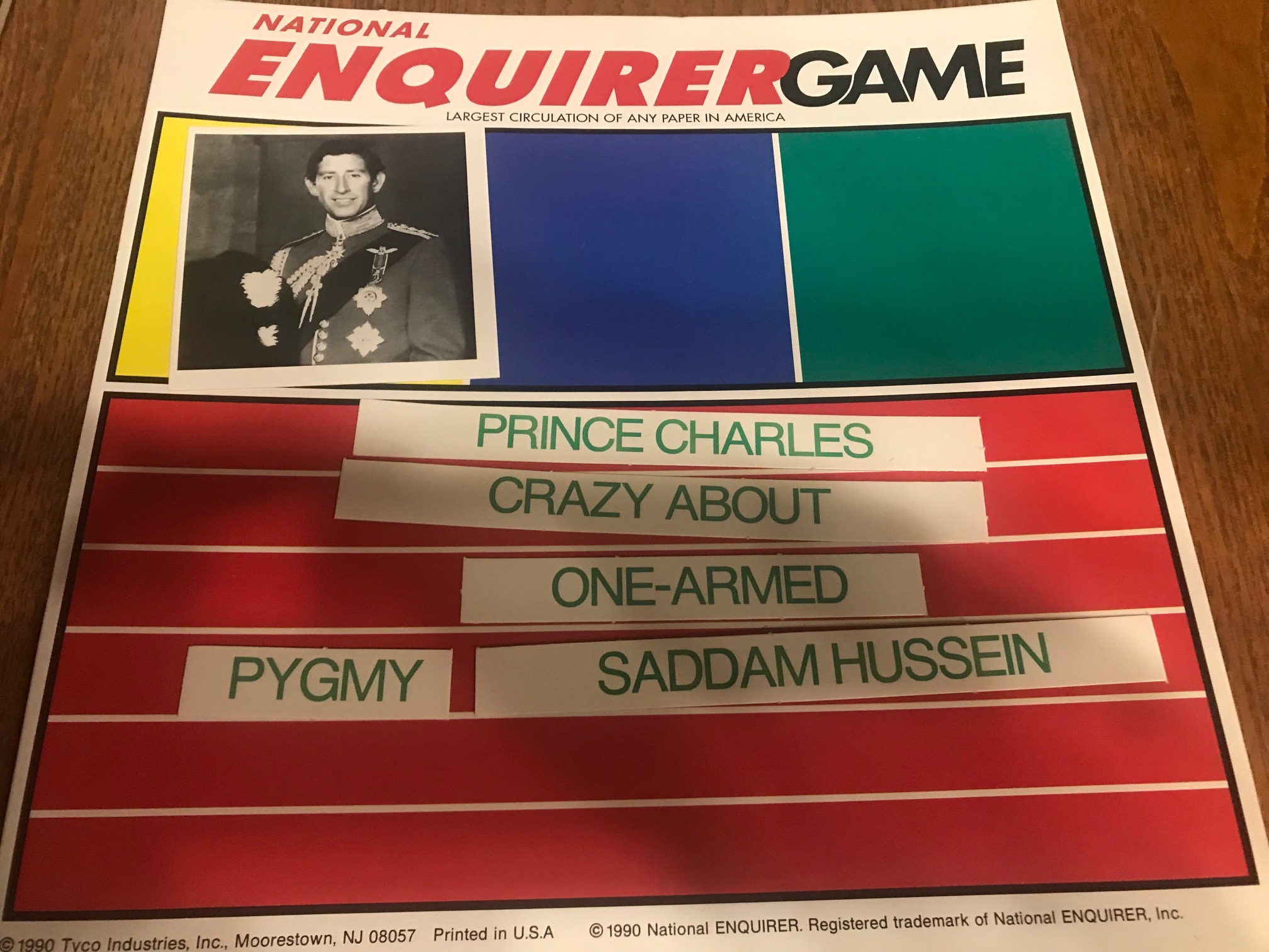 Review: National Enquirer Game | Idle Remorse