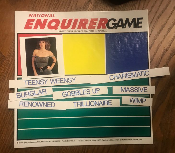Review: National Enquirer Game | Idle Remorse