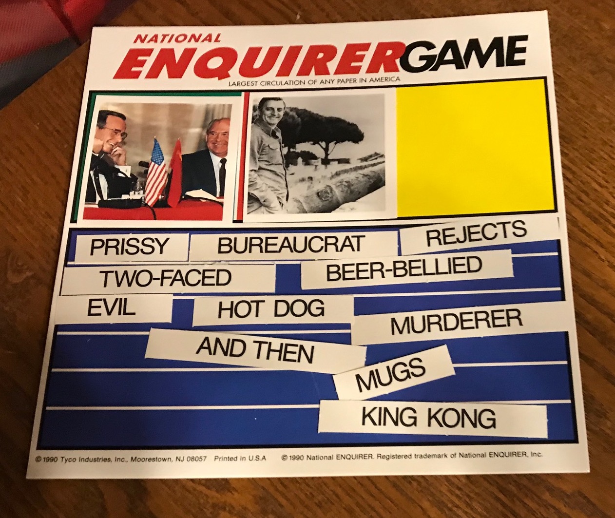 Review: National Enquirer Game | Idle Remorse